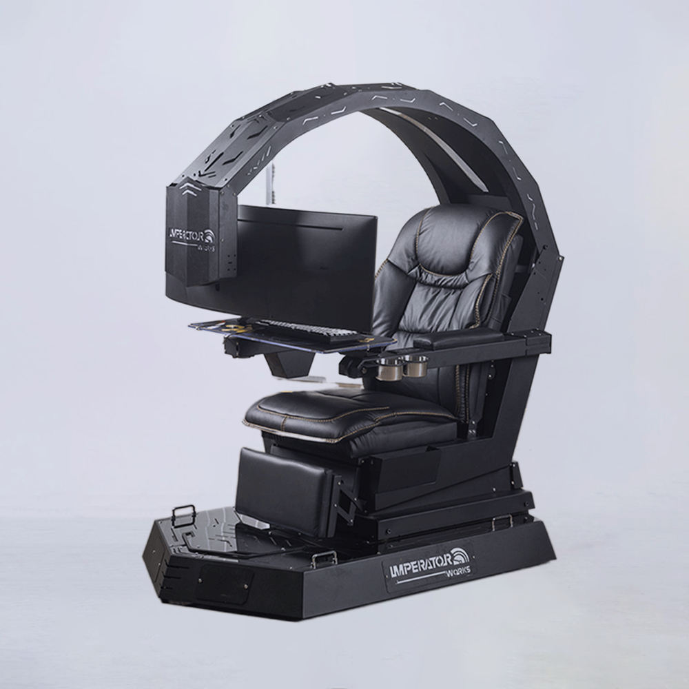 IW R1 Computer cockpit recline workstation zero gravity imperatorworks ...