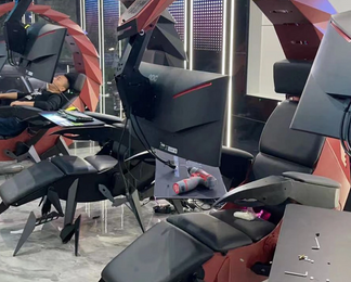 SK Scorpion Chair- Cool recline workstation can recline flat ergonomic ...